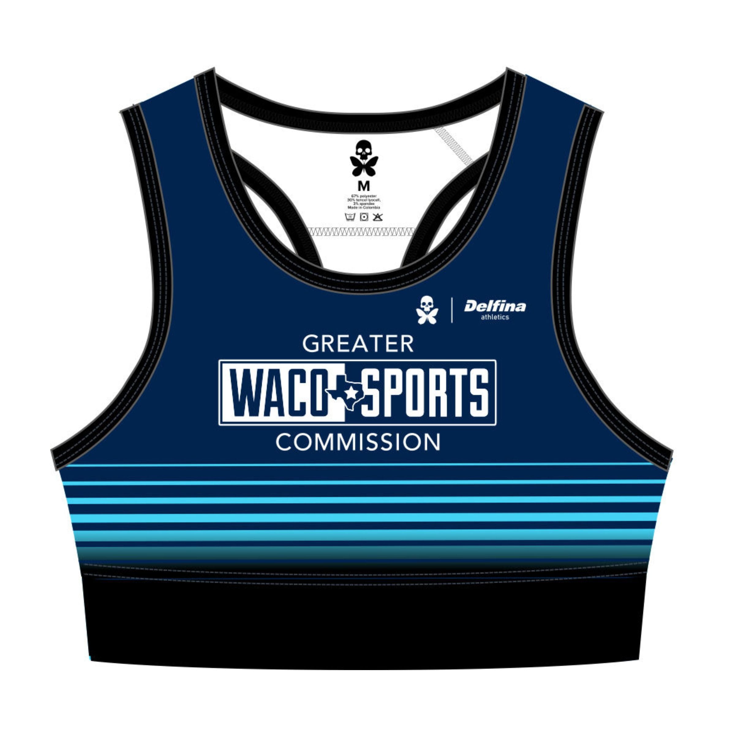 TEAM WACO ALUMNI CUSTOM WOMEN'S SPORTS BRA – Delfina Athletics