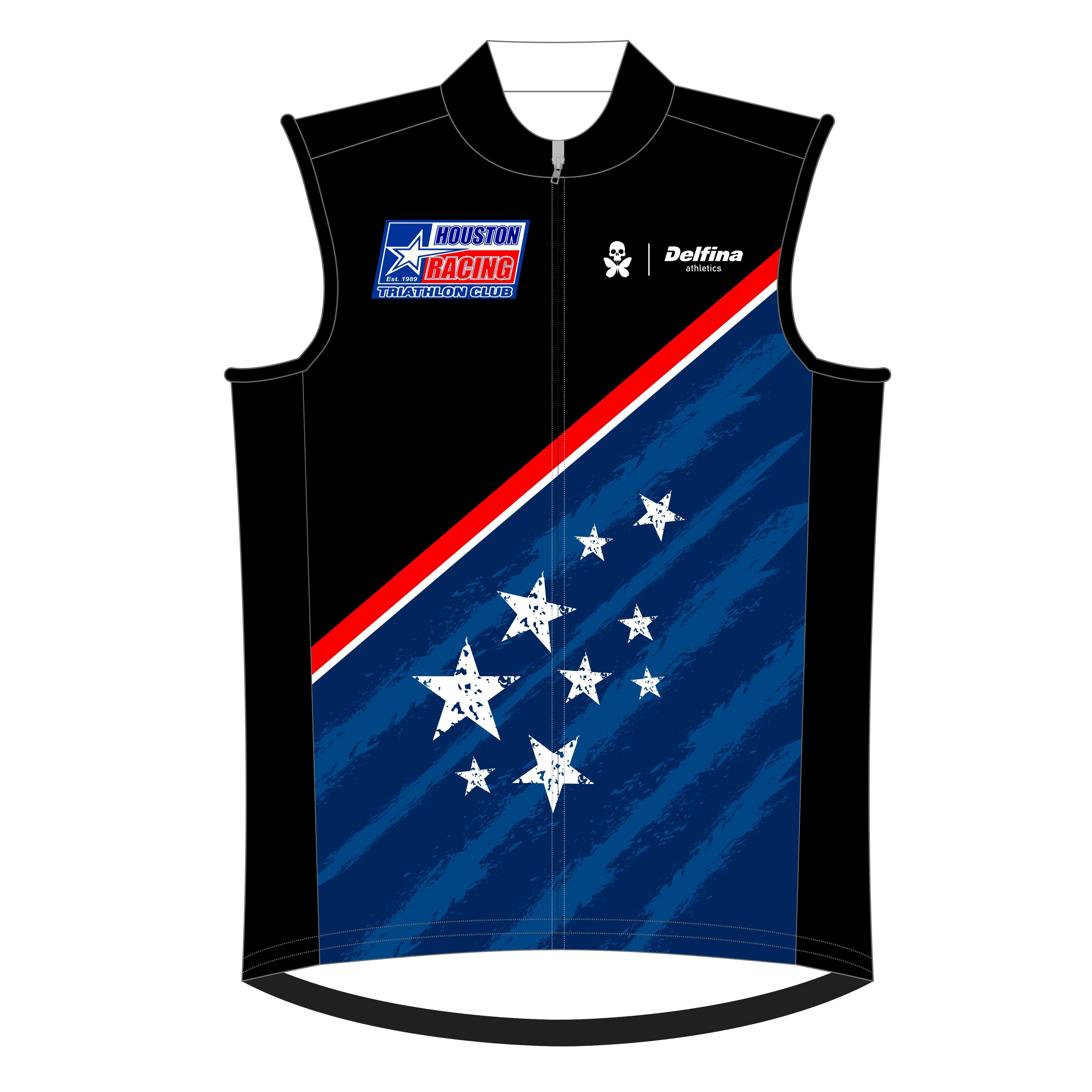 HRTC CUSTOM MEN'S SHELL VEST WITH POCKETS – Delfina Athletics