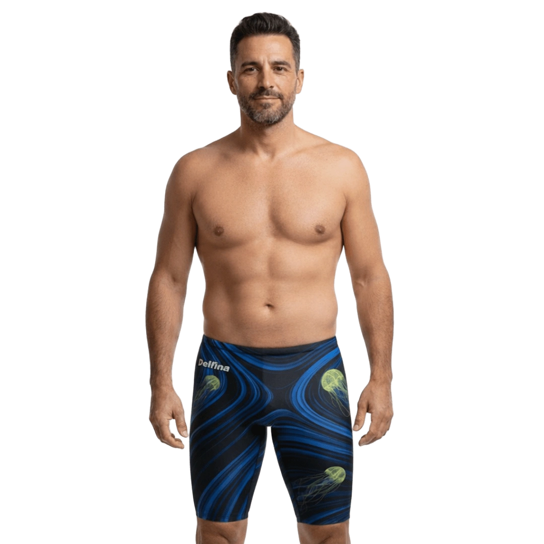 Medousa Men's Swim Jammer - Delfina Athletics
