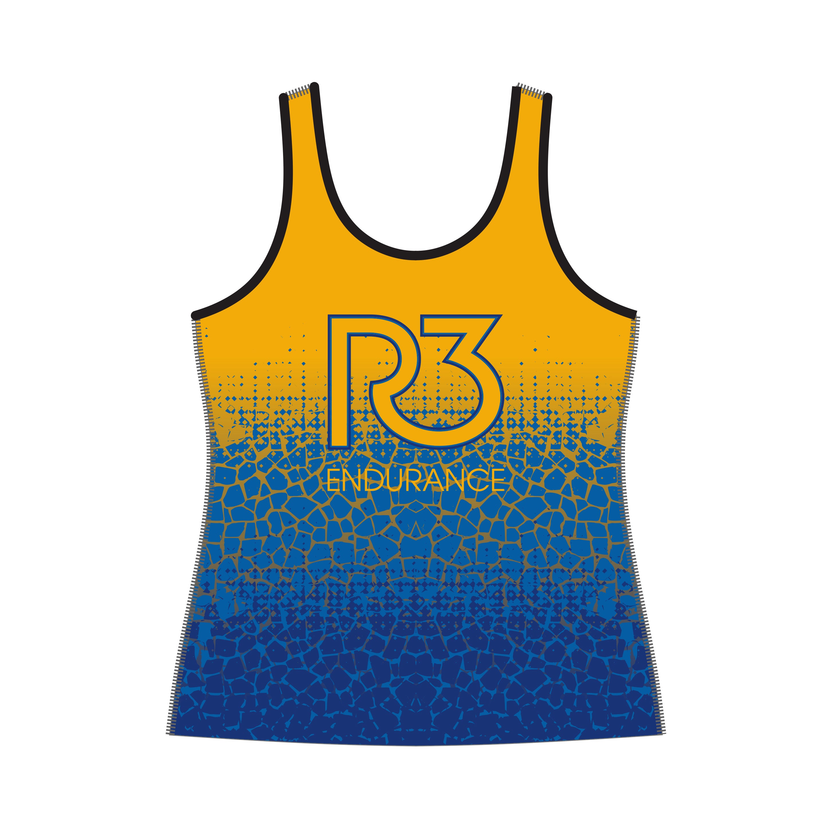 R3 ENDURANCE CUSTOM RACERBACK RUN TANK – Delfina Athletics